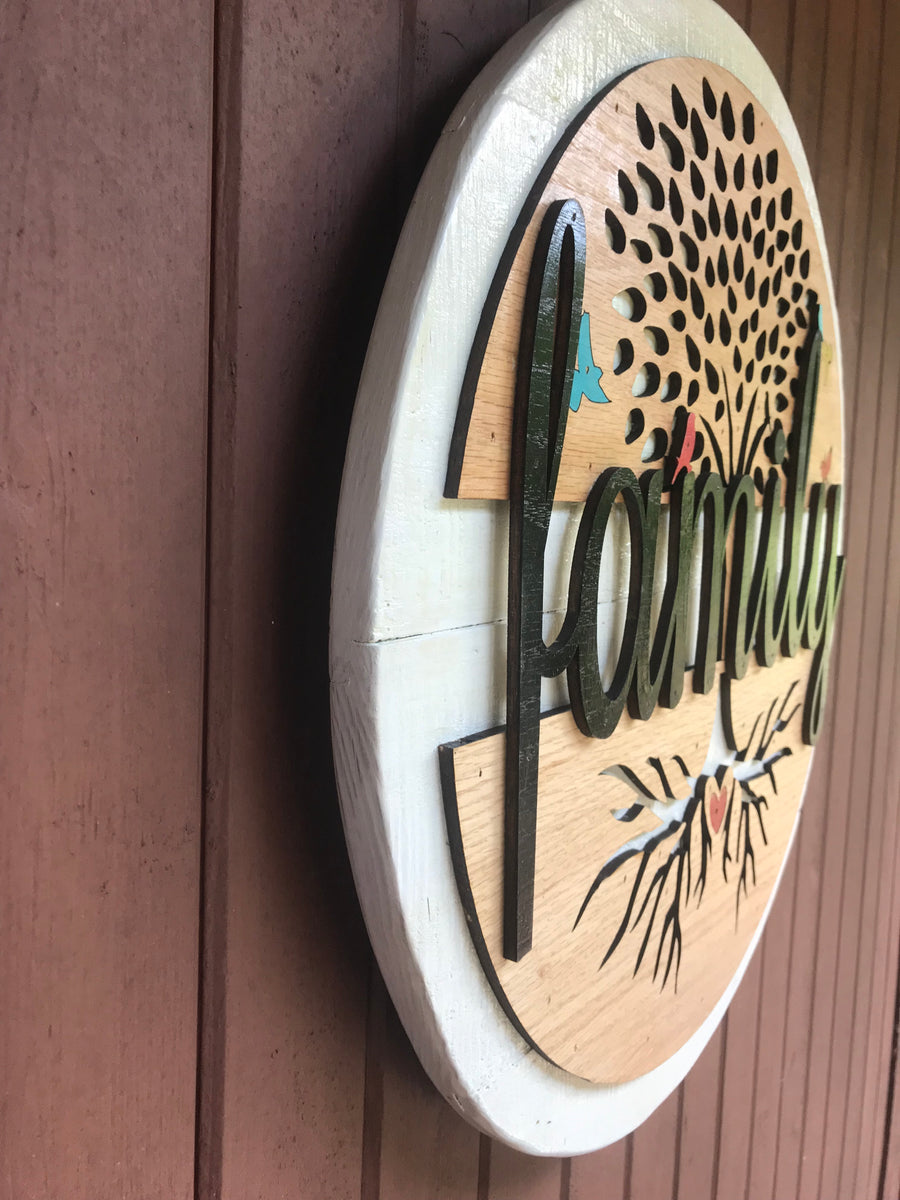 Family Circle Sign – Revron Designs